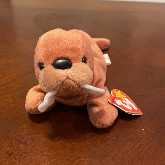 Ty | Toys | Rare Retired Tusk Walrus Ty Beanie Baby | Poshmark